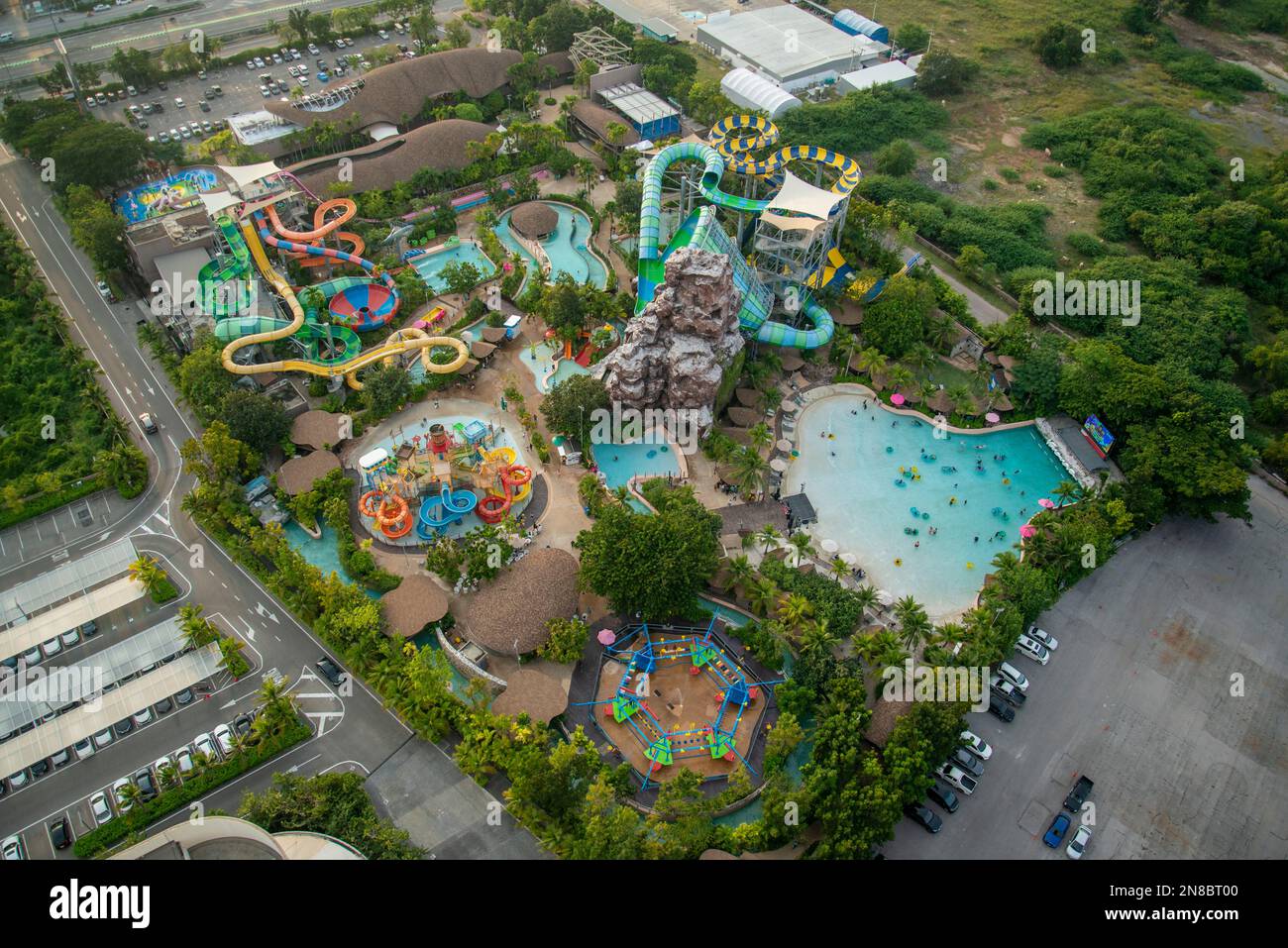 the Waterpark Vana Nava Water Jungle the Hotel Holiday Inn near the ...