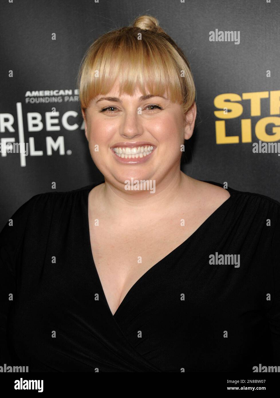 Actress Rebel Wilson arrives at the premiere of the feature film ...