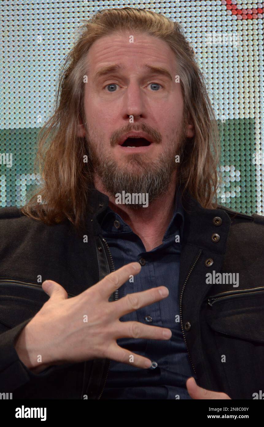 Raymond McKinnon attends the Sundance Channel TCA Winter Tour at the ...