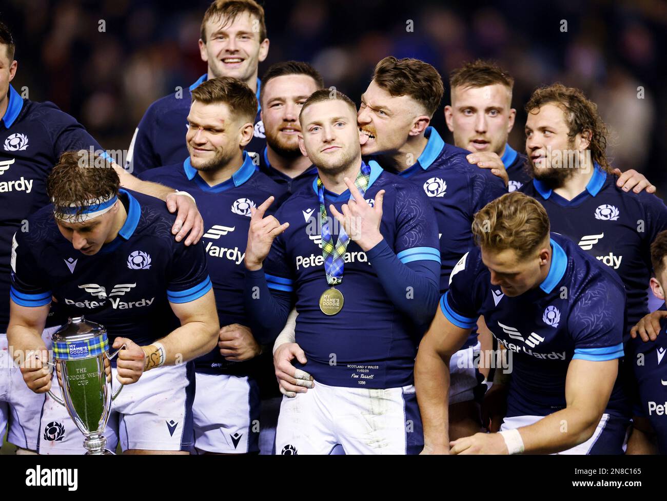 Edinburgh rugby jamie ritchie 2023 hi-res stock photography and images ...