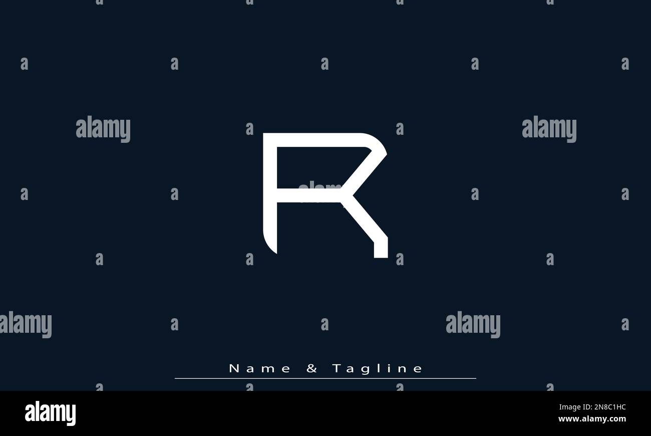 Alphabet letters Initials Monogram logo R Stock Vector Image & Art - Alamy