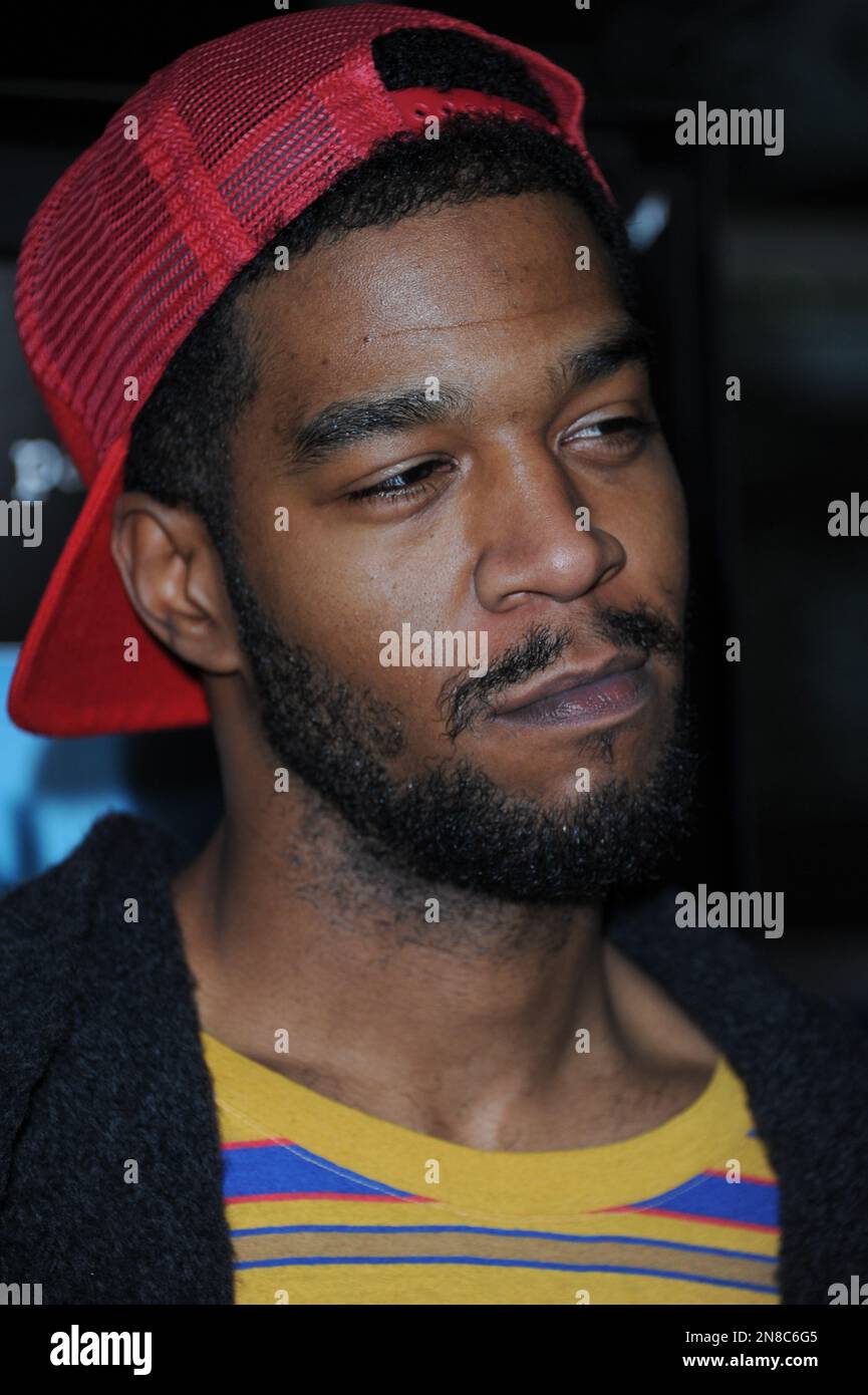 Kid Cudi attends the world premiere of "A Haunted House" at the ...