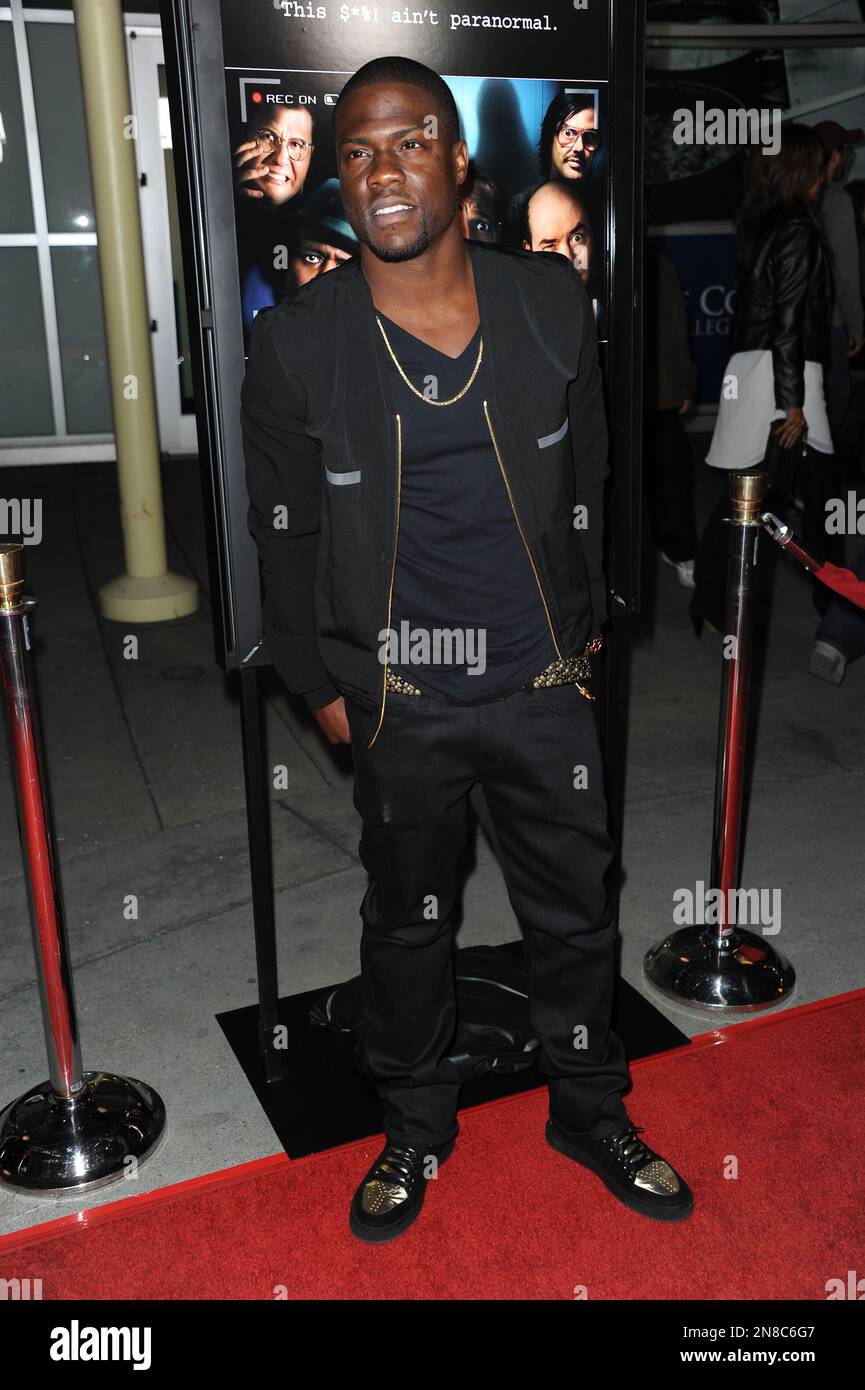 Kevin Hart attends the world premiere of "A Haunted House" at the ...