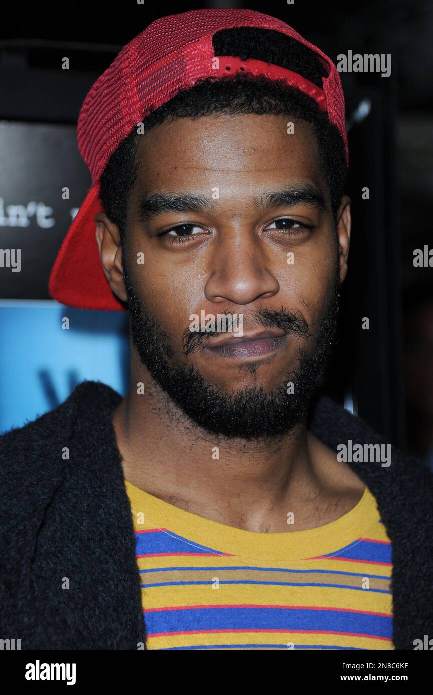 Kid Cudi attends the world premiere of "A Haunted House" at the ...