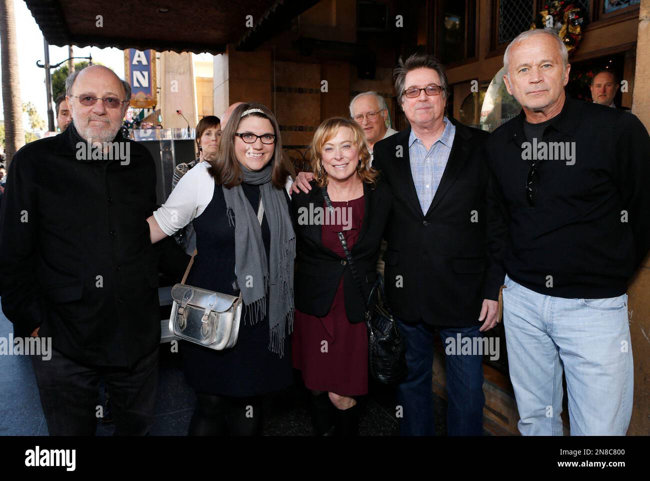 Producers Joe Medjuck, Ali Bell, Fox Searchlight President Nancy Utley ...