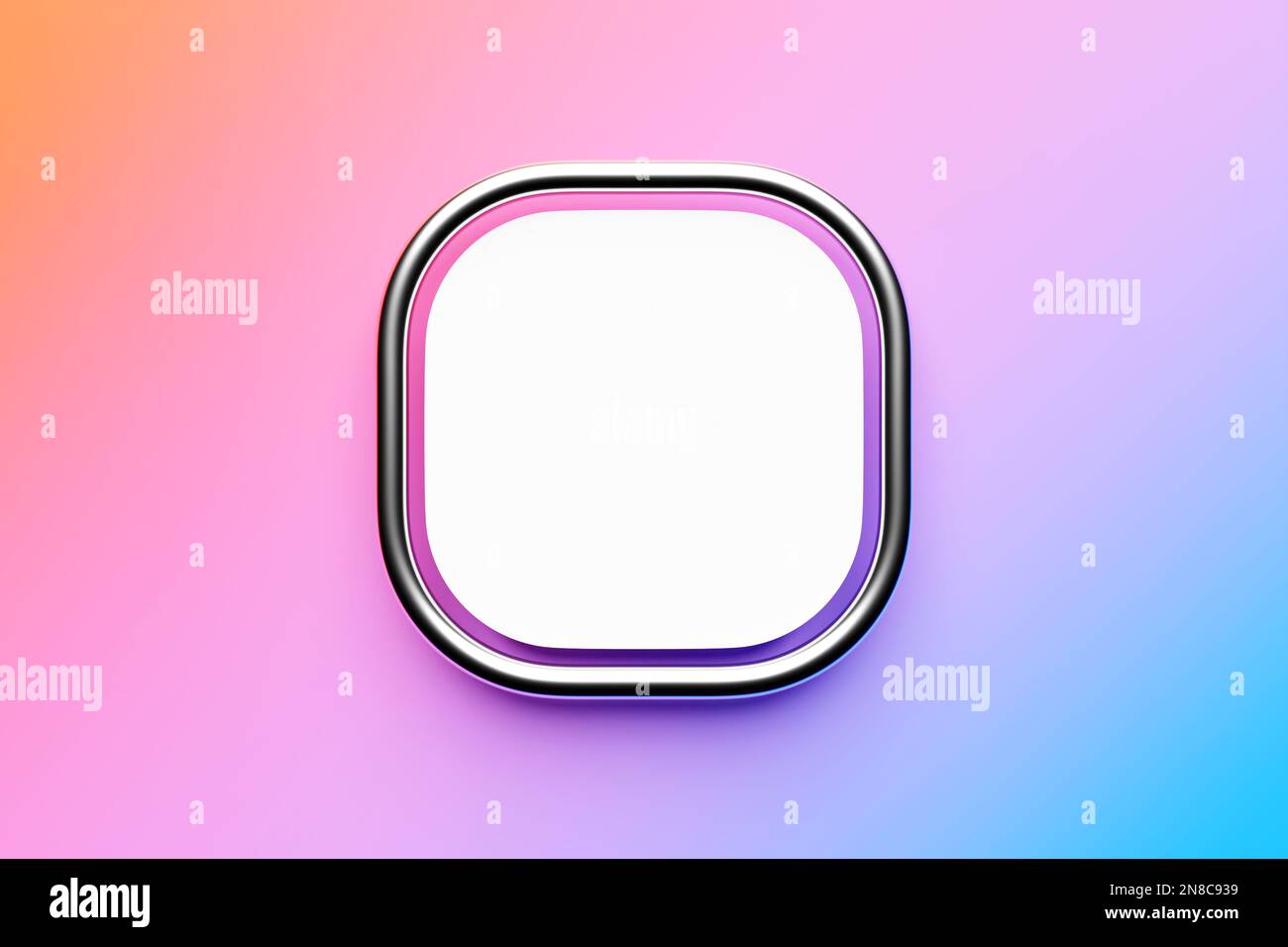 White cosmic abstract frame. Magic design round frame Stock Photo - Alamy