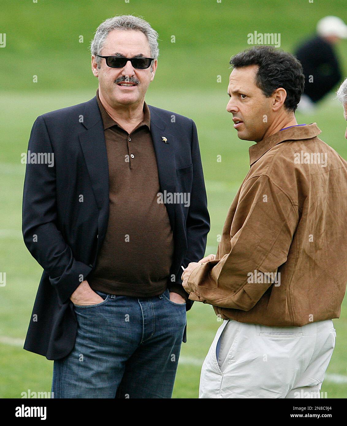 FILE - In this June 13, 2010, file photo, Minnesota Vikings owners Zygi ...