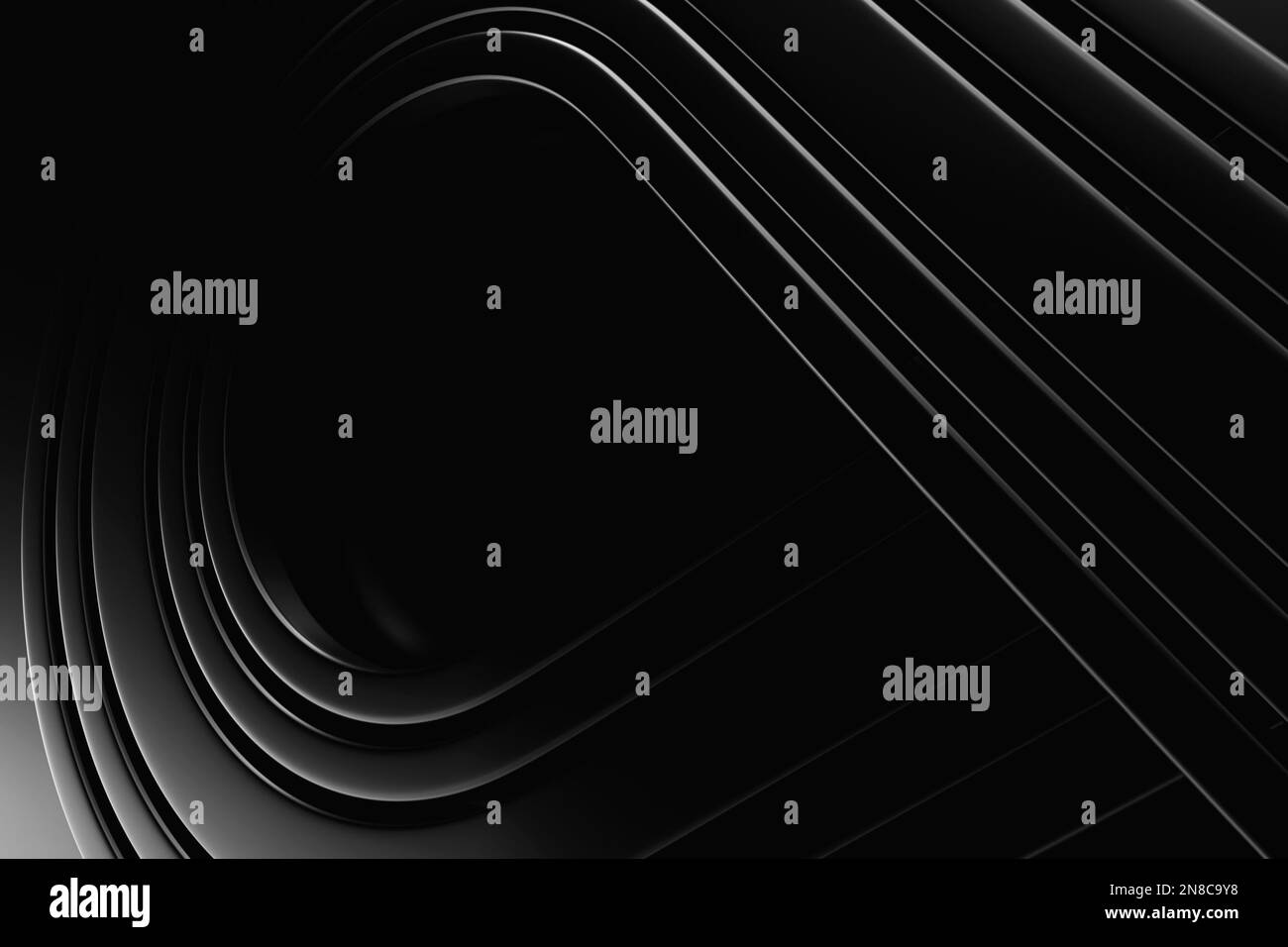 infinity symbol template. 3d illustration of a realistic sign of ...