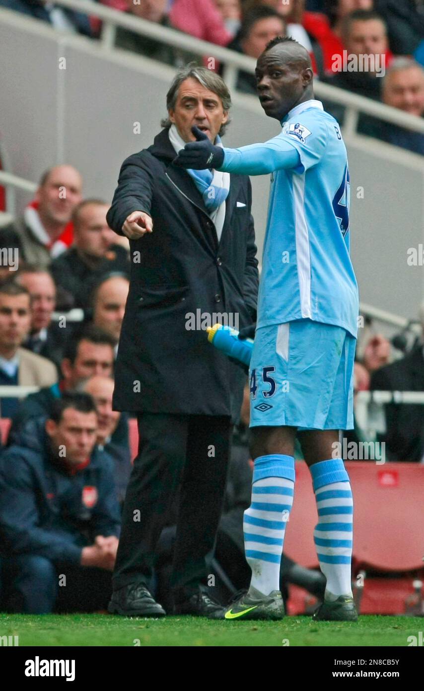 Balotelli angry hi-res stock photography and images - Alamy