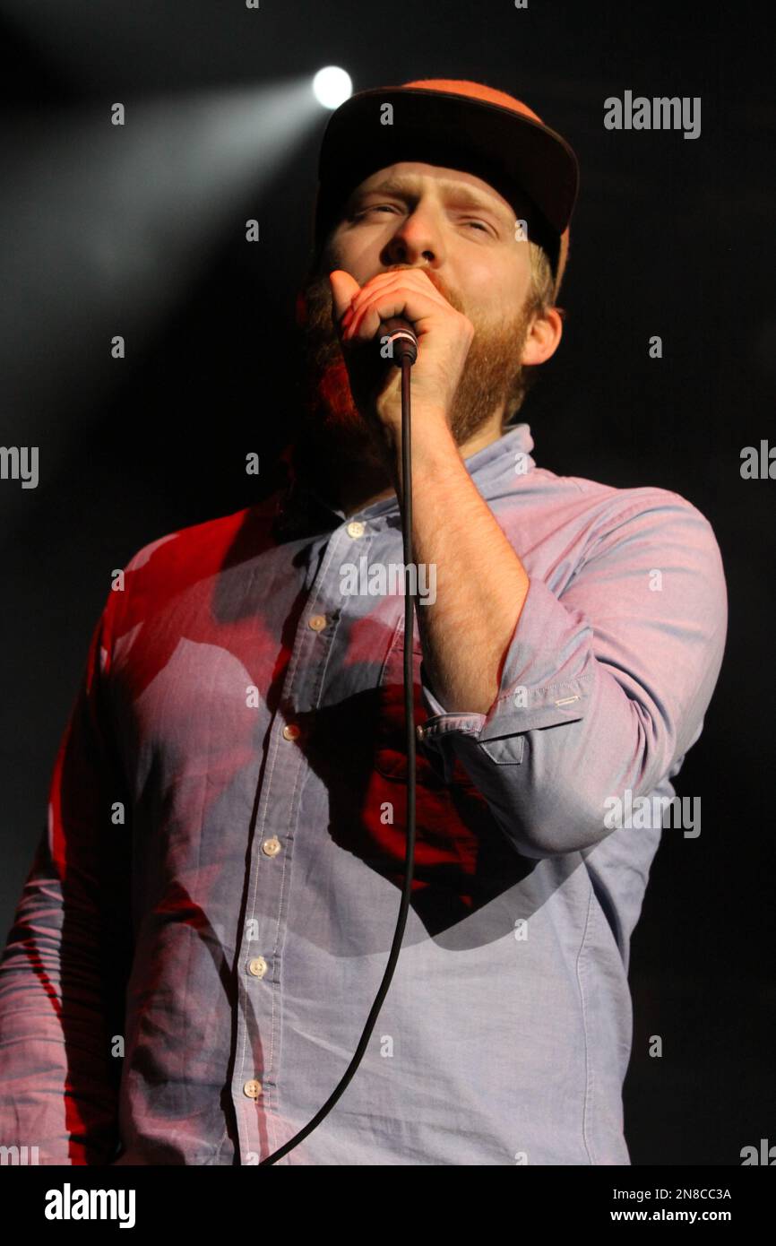 Alex Clare attends The Star 94 Jingle Jam at The Arena at Gwinnett ...