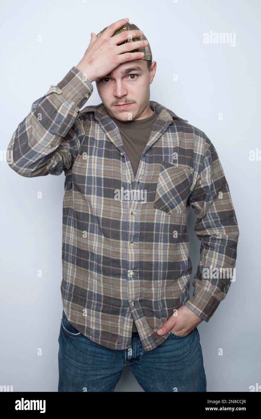 Co-star of MTV's BUCKWILD Series Shain Gandee poses for a portrait, on ...
