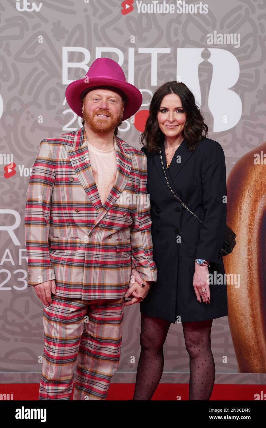 Lee Francis and Jill Carter attending the Brit Awards 2023 at the O2 ...