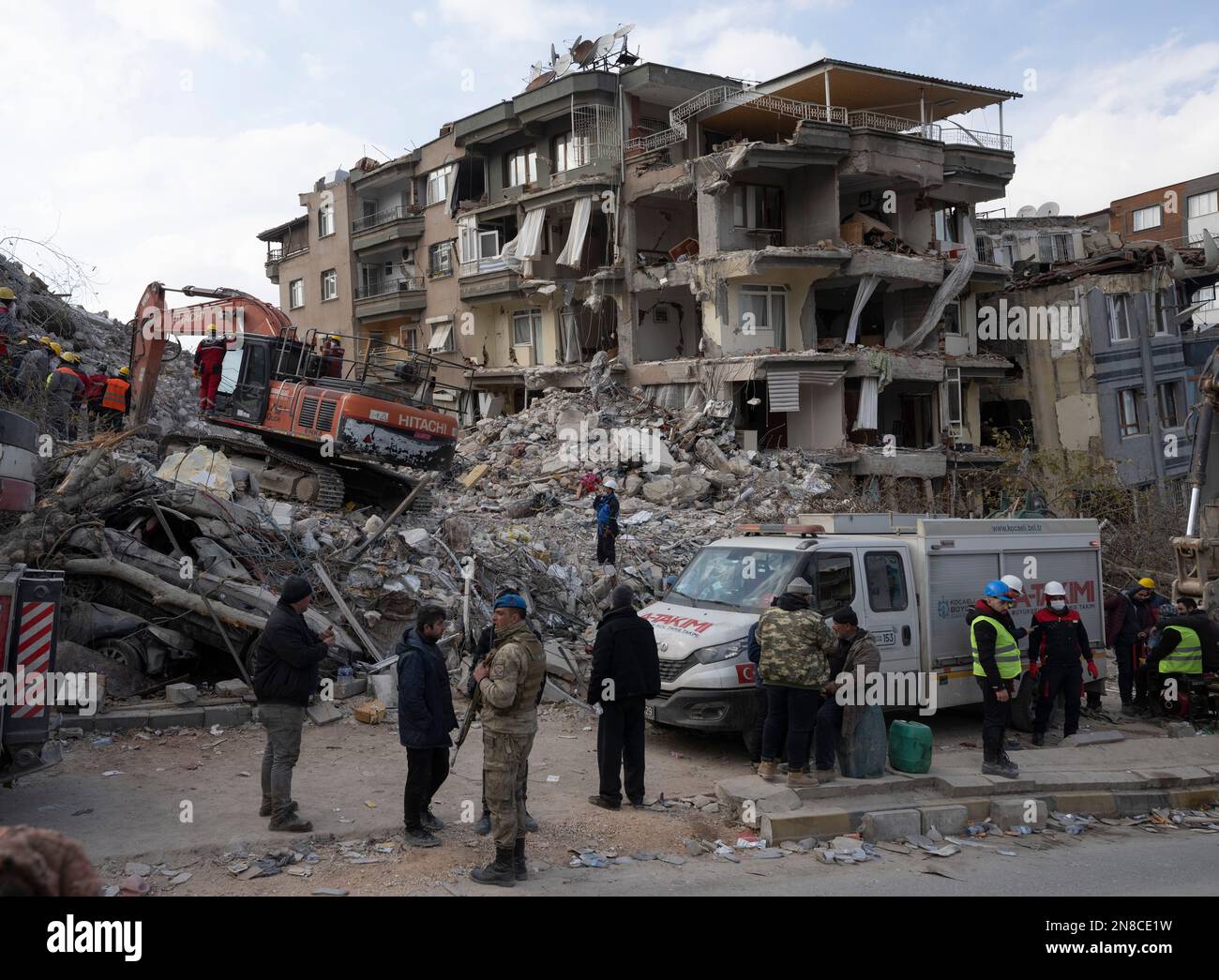 Antakya earthquake destruction hi-res stock photography and images - Alamy