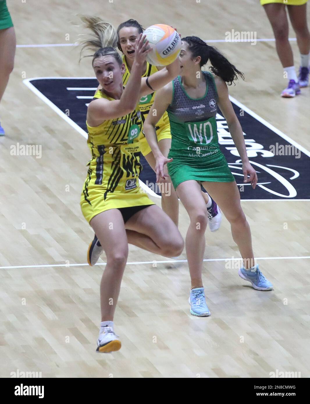 Manchester Thunder's Iona Christian during the Netball Season Opener ...