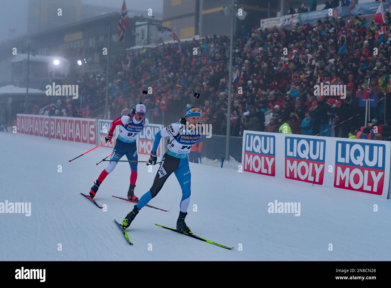 11th February 2023, Lotto Thüringen Arena, Oberhof, Germany; 2023 BMW ...