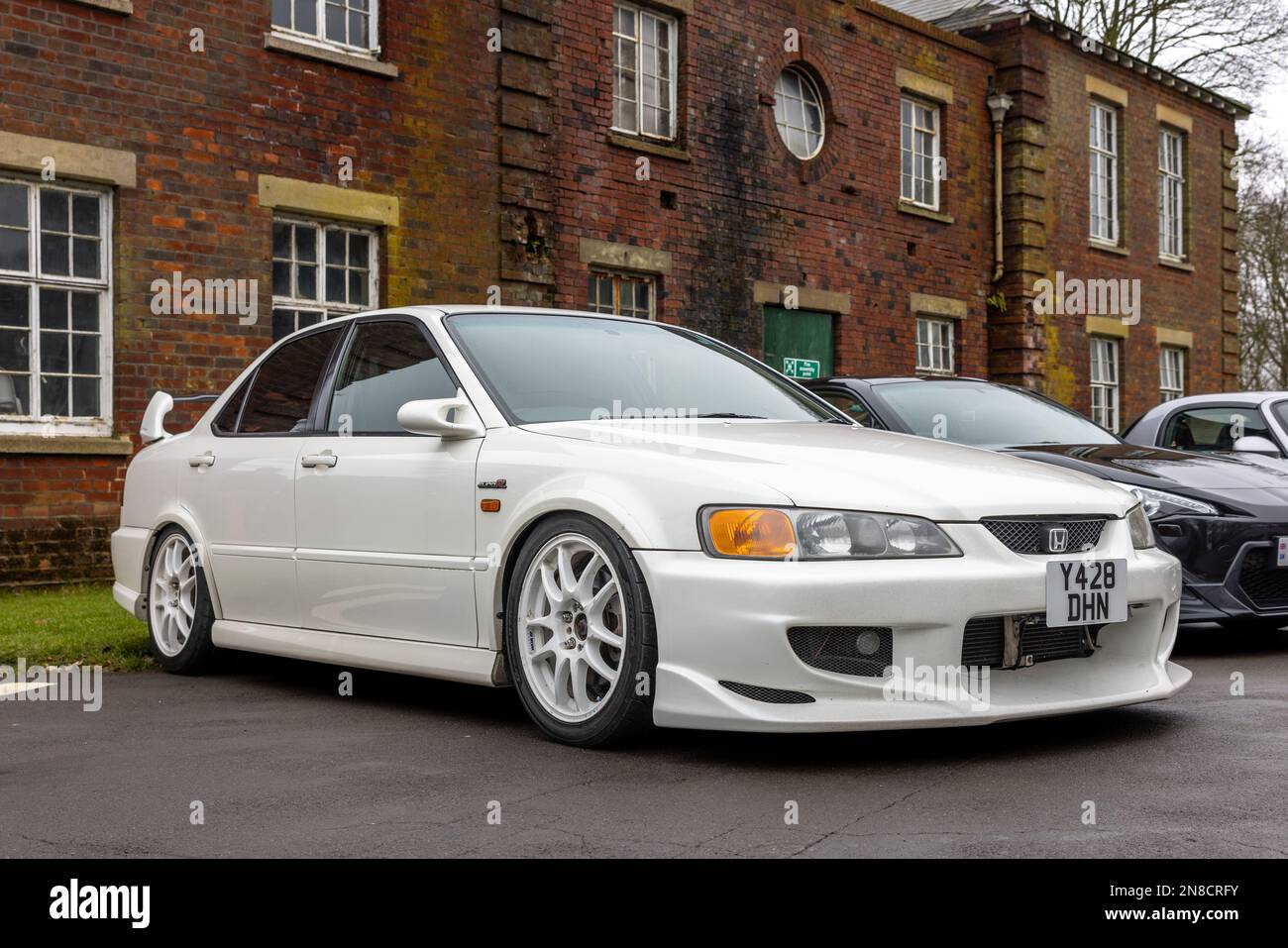 2001 Honda Accord Euro R, on display at the Japanese Assembly held at Bicester Heritage Centre ...