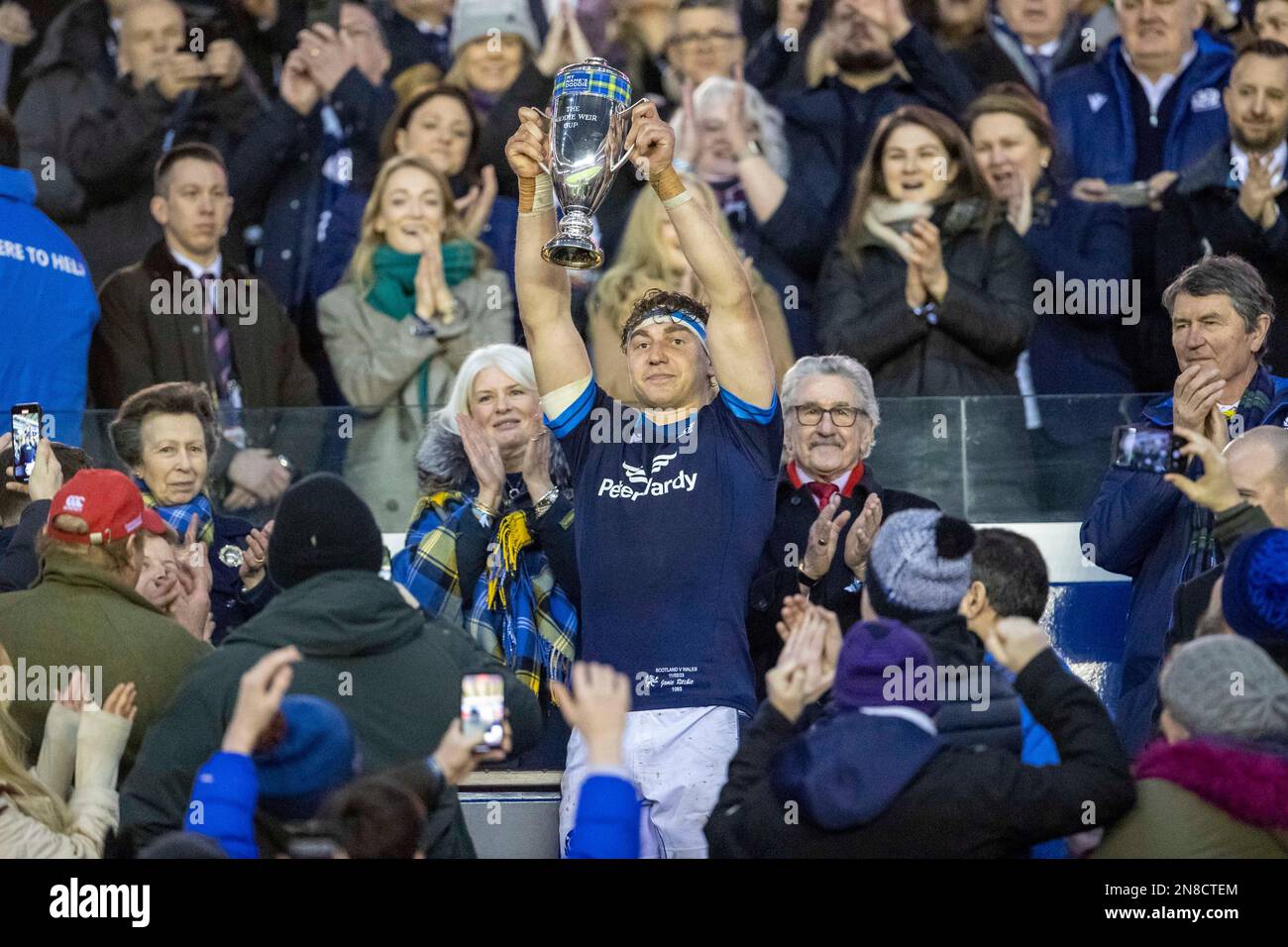 Edinburgh, UK. 11th Feb, 2023. 11th February 2023; Murrayfield Stadium ...