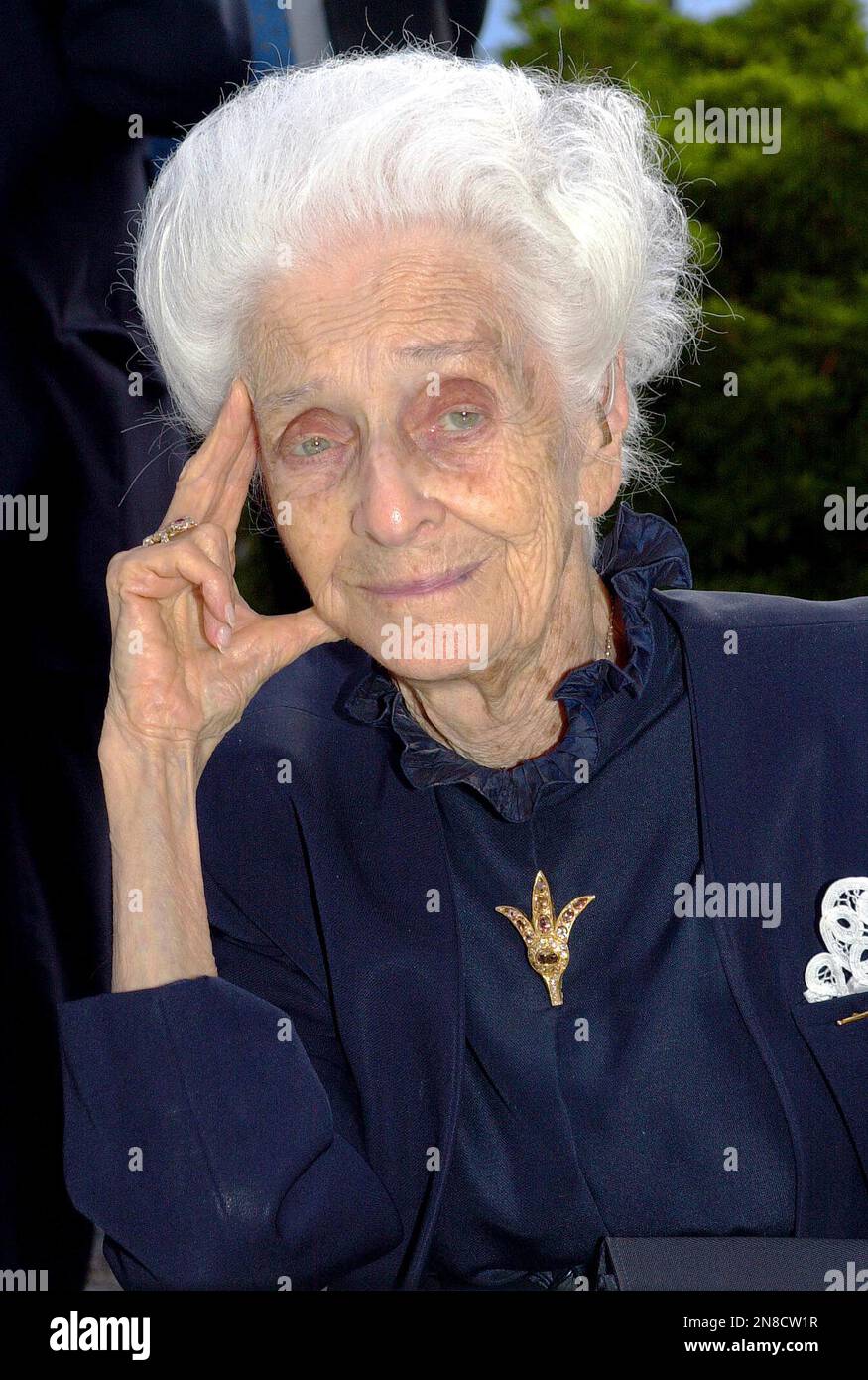 FILE -- Undated file photo of Italian neurologist and senator for life ...