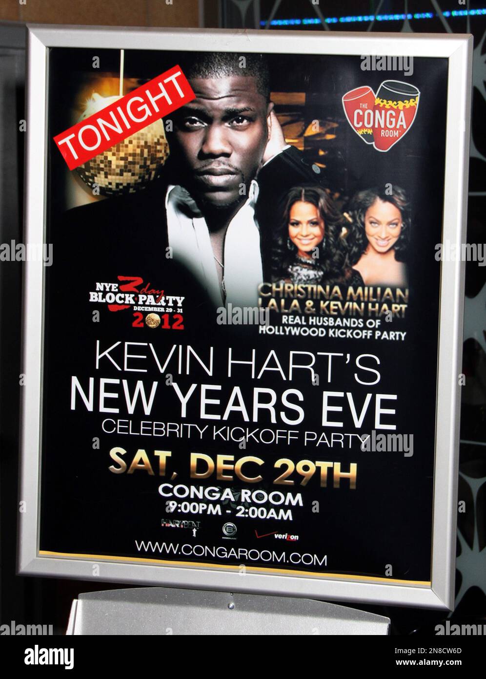 Atmosphere and poster art at Kevin Hart's 1st Annual New Year's Eve 3 ...