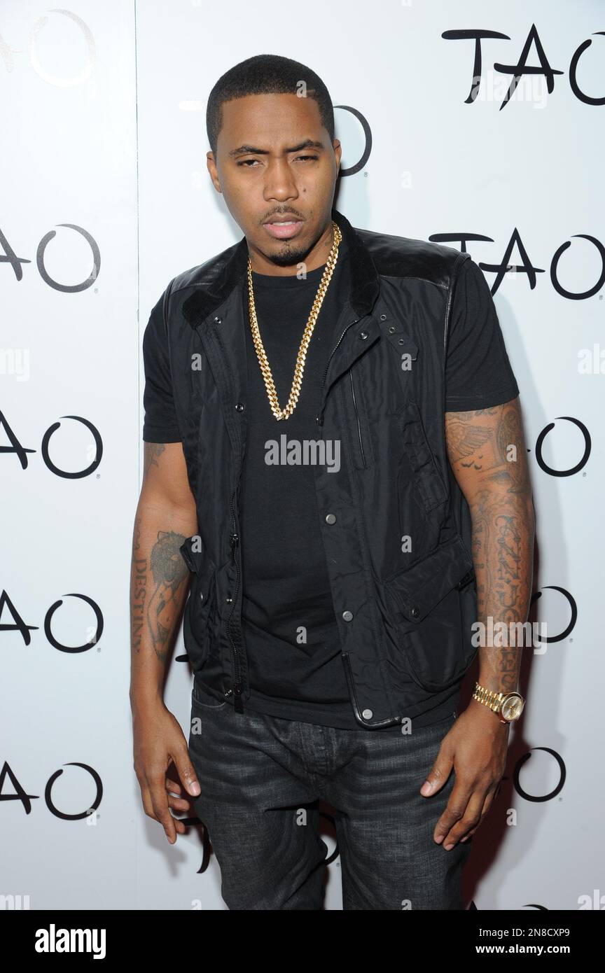 Hip Hop icon, Nas, performs at TAO Nightclub on Friday, Dec. 28, 2012 ...