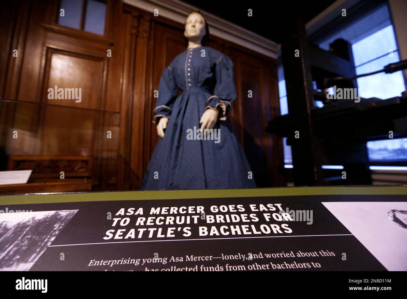 In this photo taken Wednesday, Dec. 26, 2012, a display features Asa ...