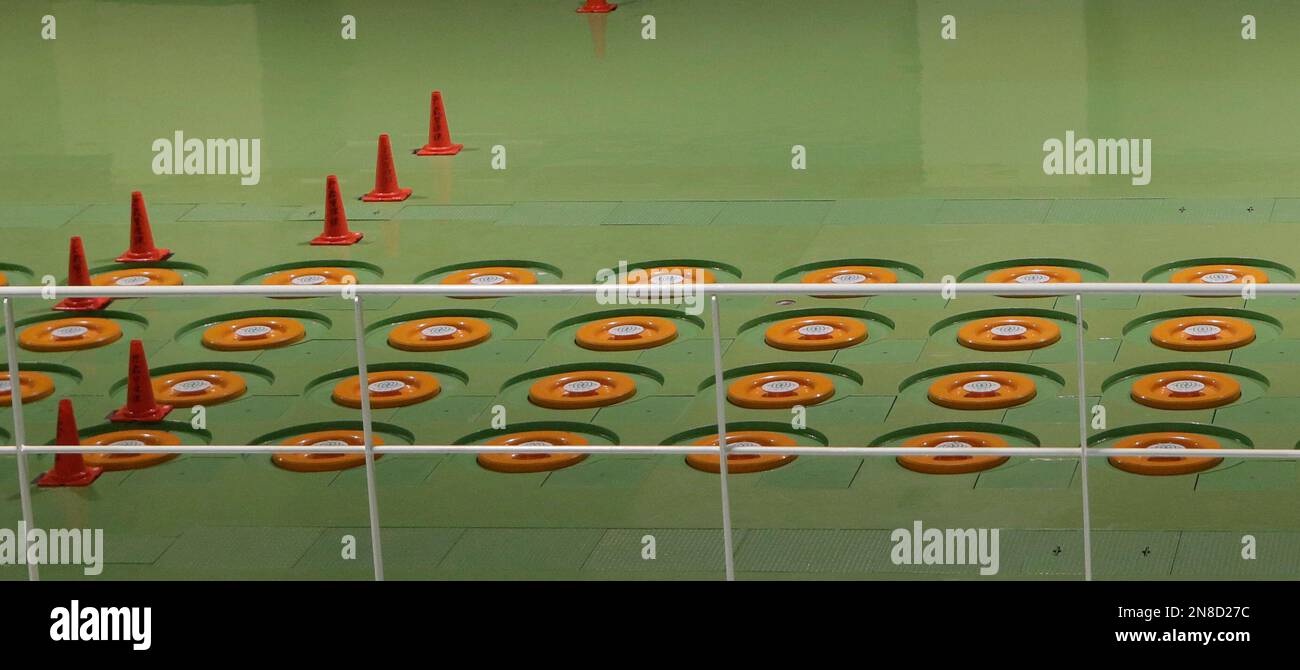 This Nov. 8, 2012 photo shows storage pits at the vitrified high-level ...