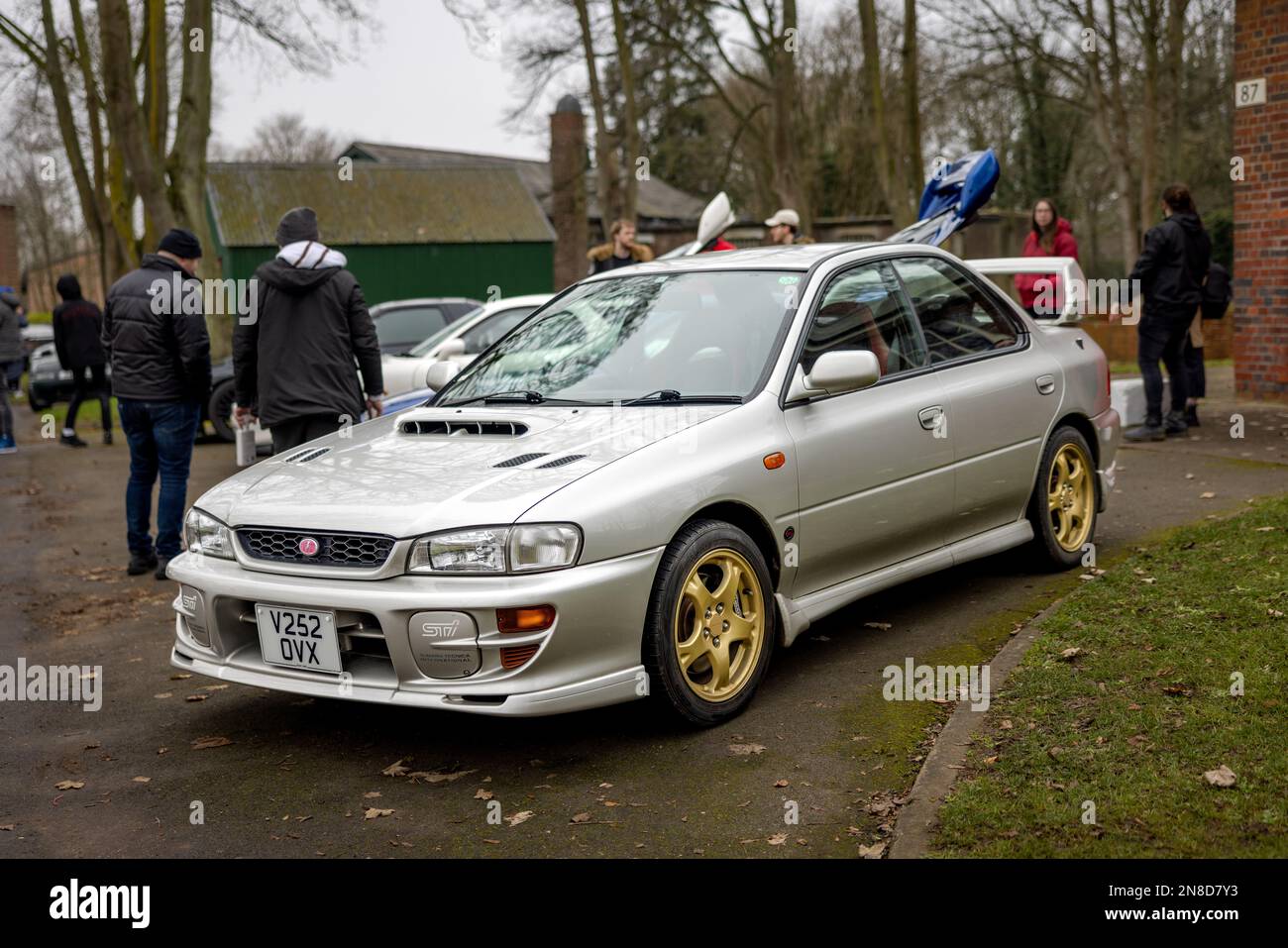 1999 Subaru Impreza WRX STI, on display at the Japanese Assembly held ...