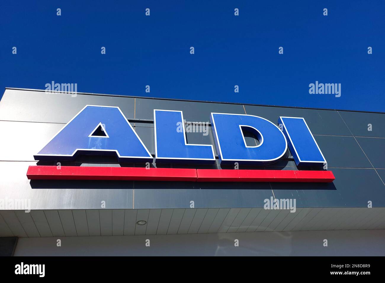 Aldi in Marbella, Spain Stock Photo - Alamy