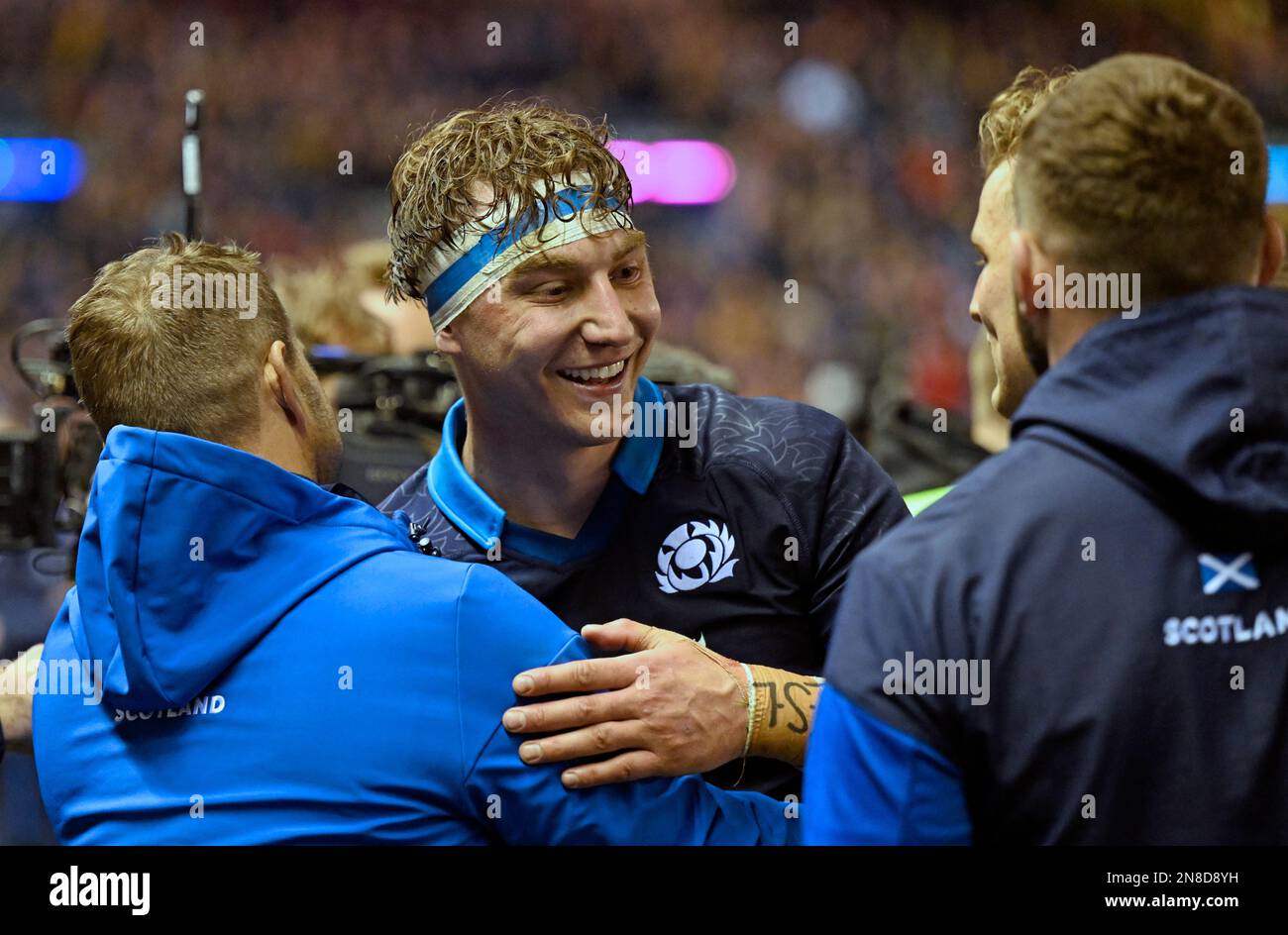 Rugby union scotland wales 2023 hi-res stock photography and images - Alamy