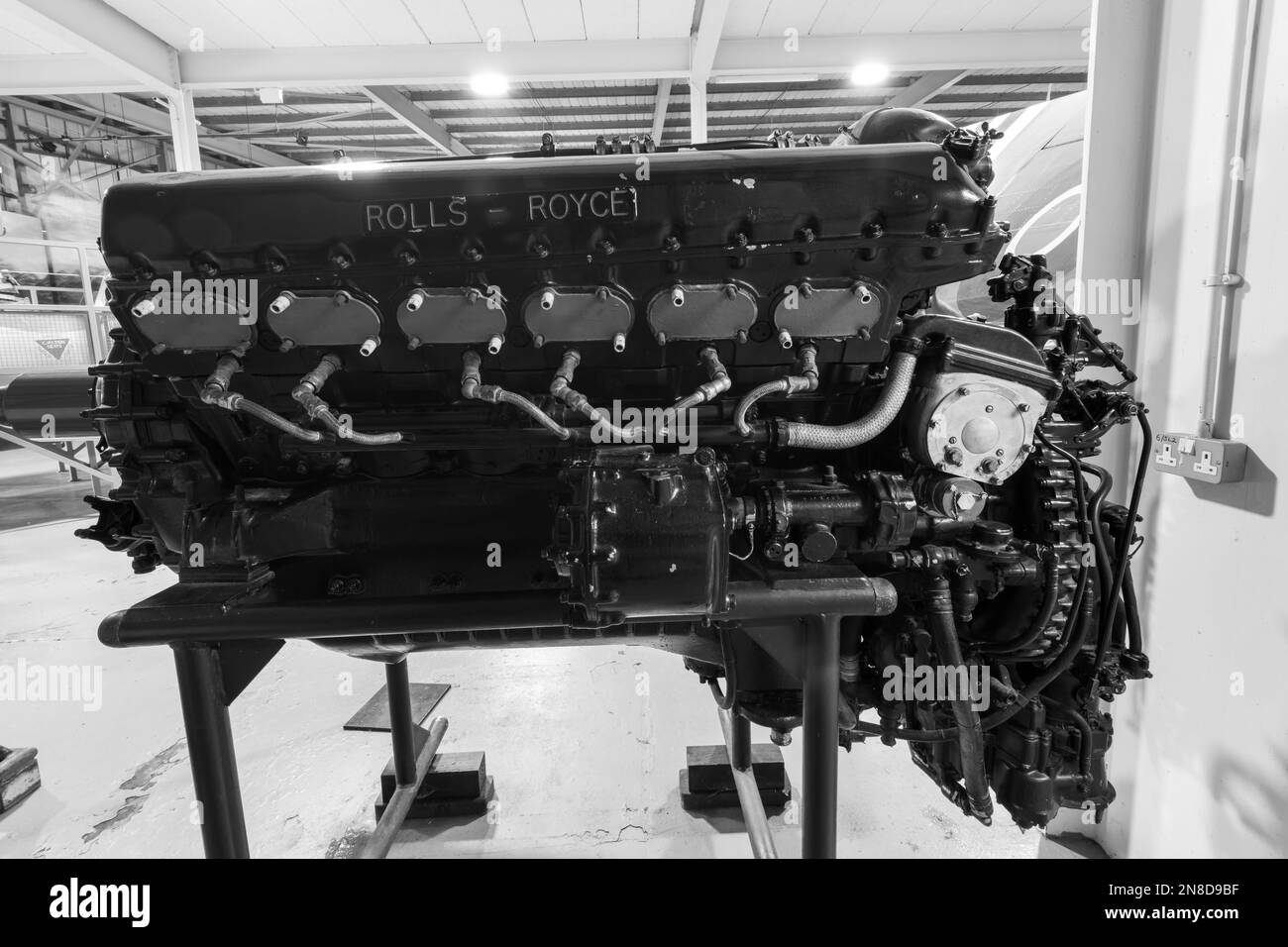 Yeovilton.Somerset.United Kingdom.October 23rd 2022.A Rolls Royce ...