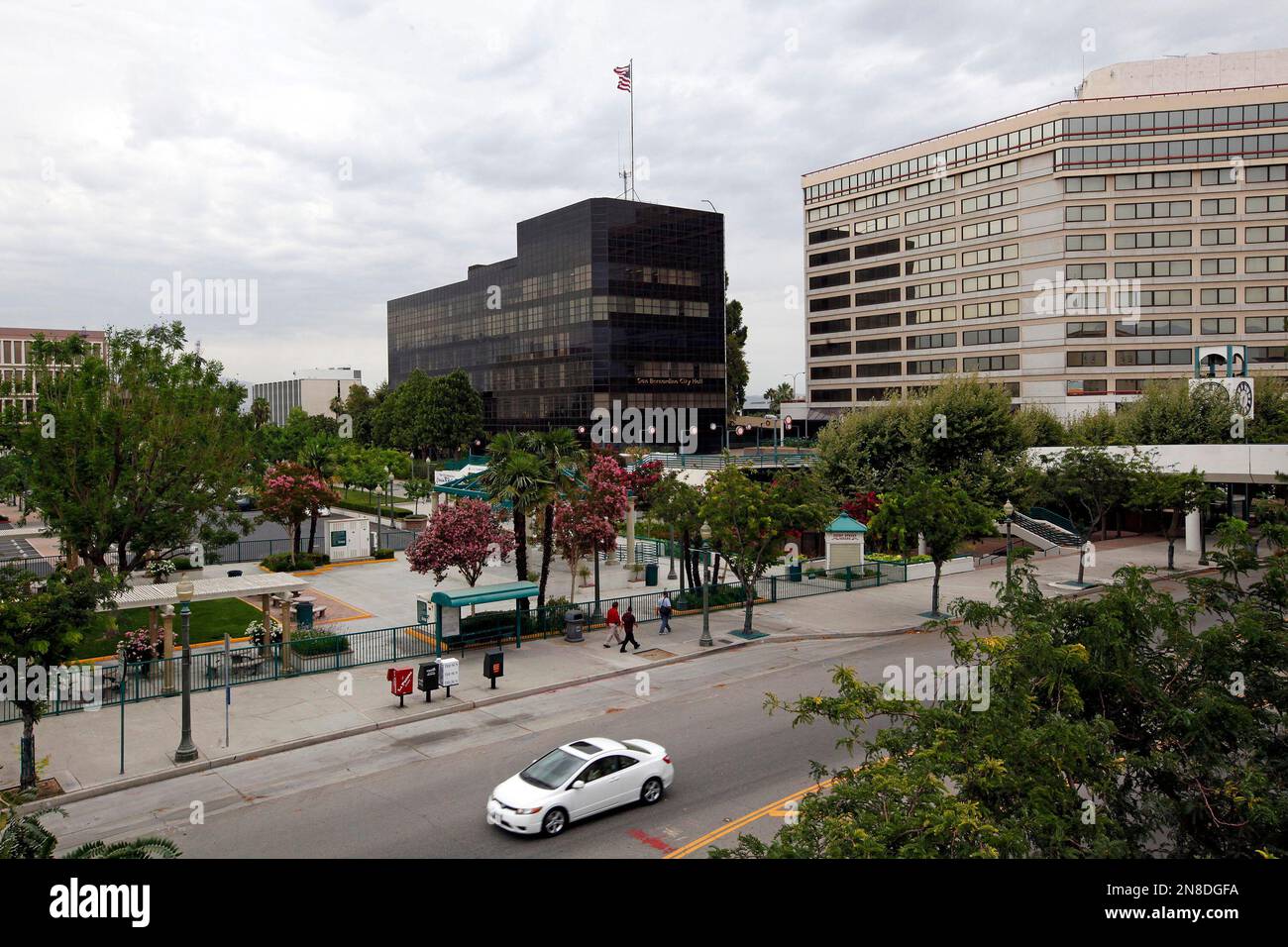 FILE - In this July 12,2012 file photo showing San Bernardino City Hall ...