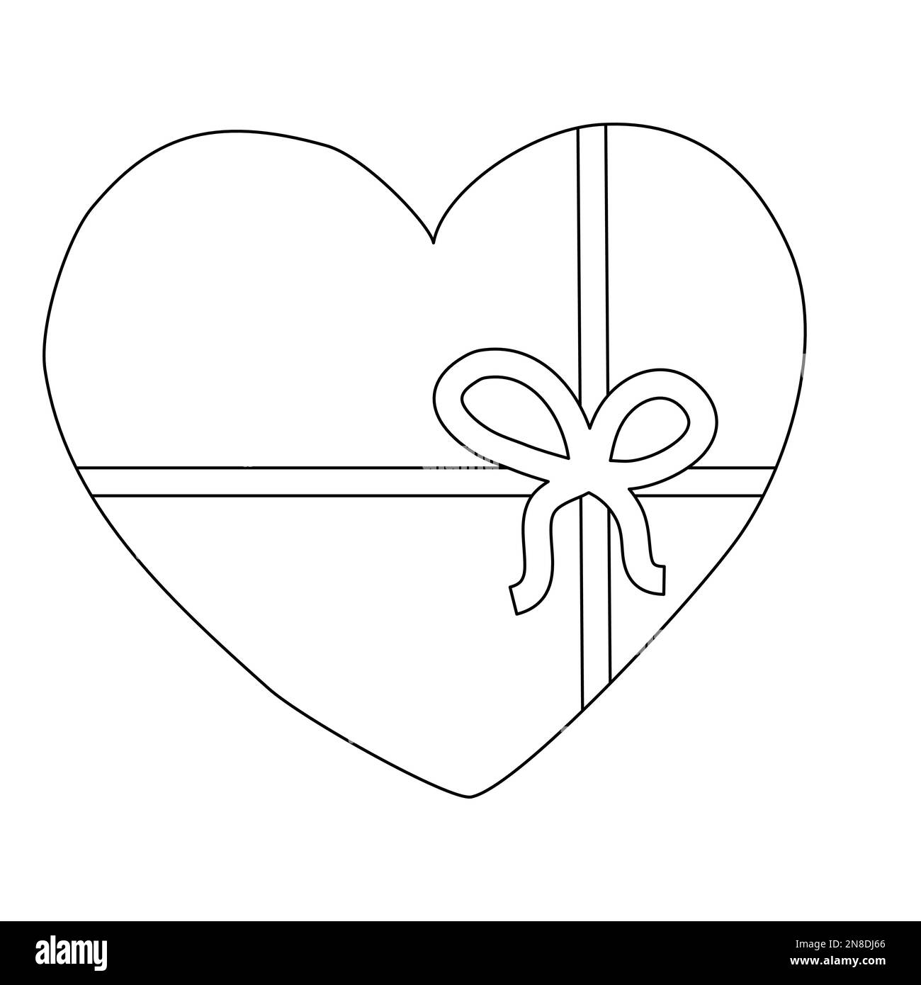 Valentines Heart Clipart Black And White