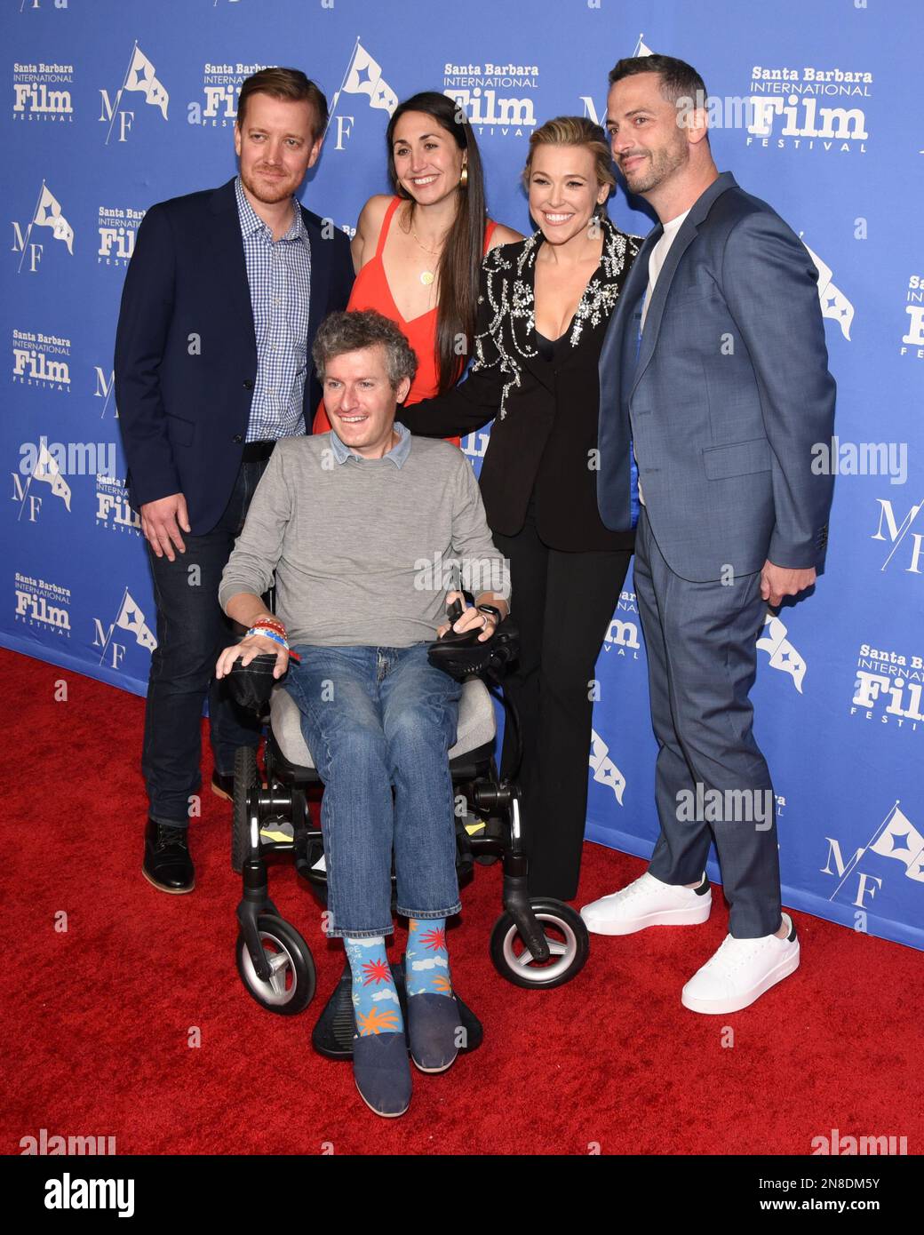 10 February 2023 - Los Angeles, California - Christopher Burke, Sandra Abrevaya, Brian Wallach ...