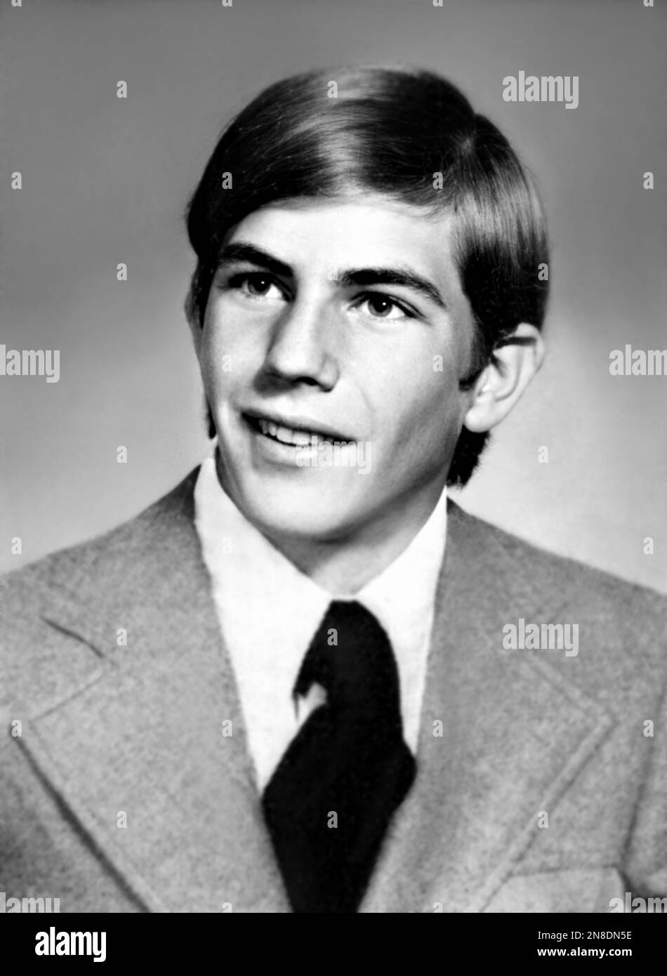 1972 California Usa The Celebrated American Actor Kevin Costner Born 18 January 1955