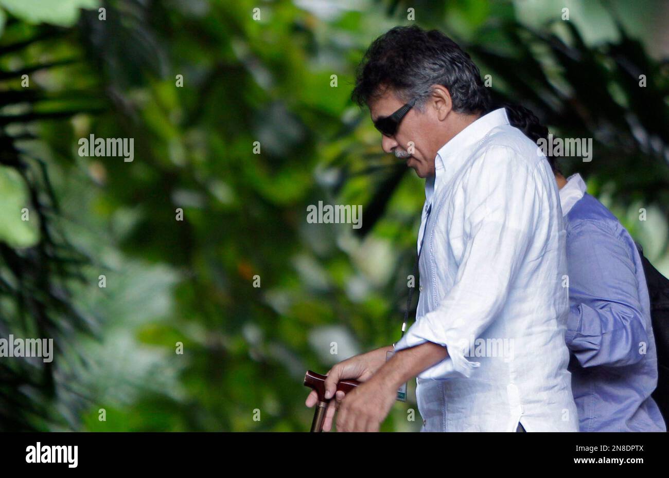 Jesus Santrich, member of the Revolutionary Armed Forces of Colombia ...