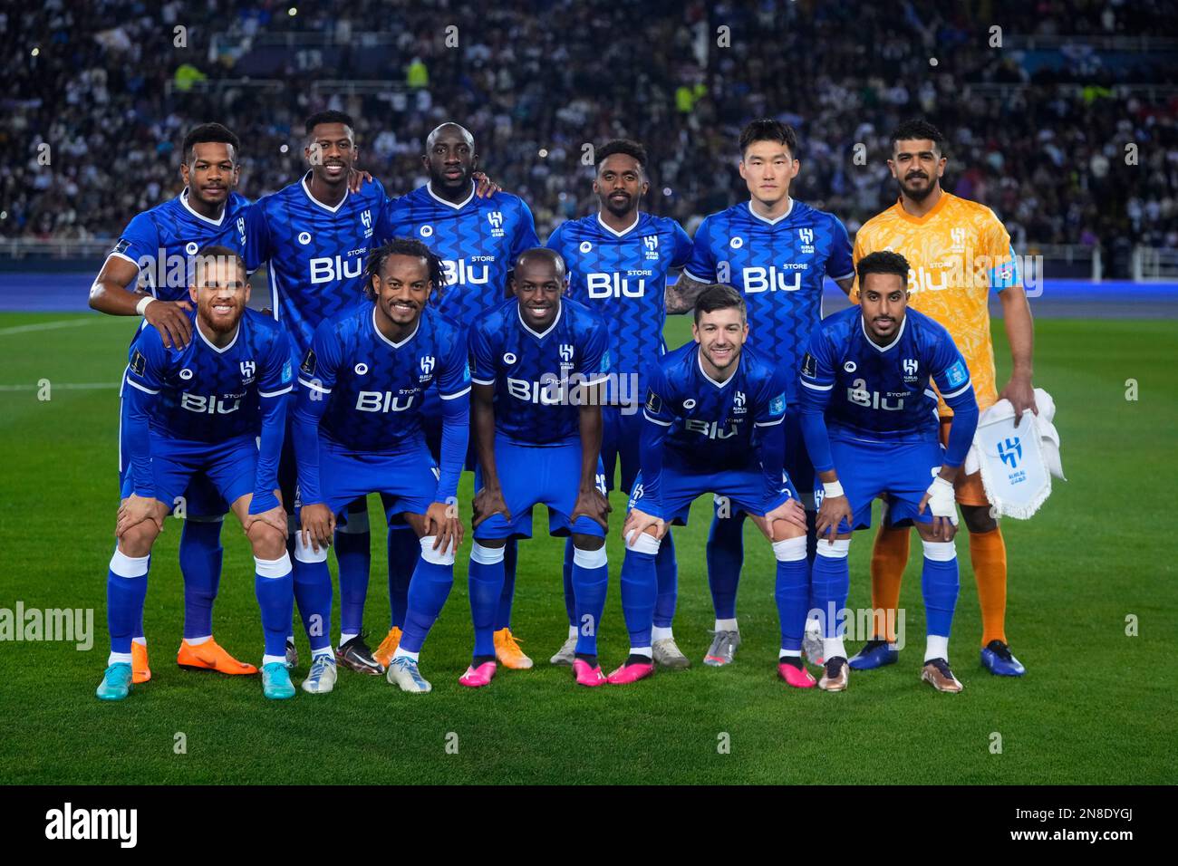Al Hilal team poses for the official photo before the FIFA Club World ...