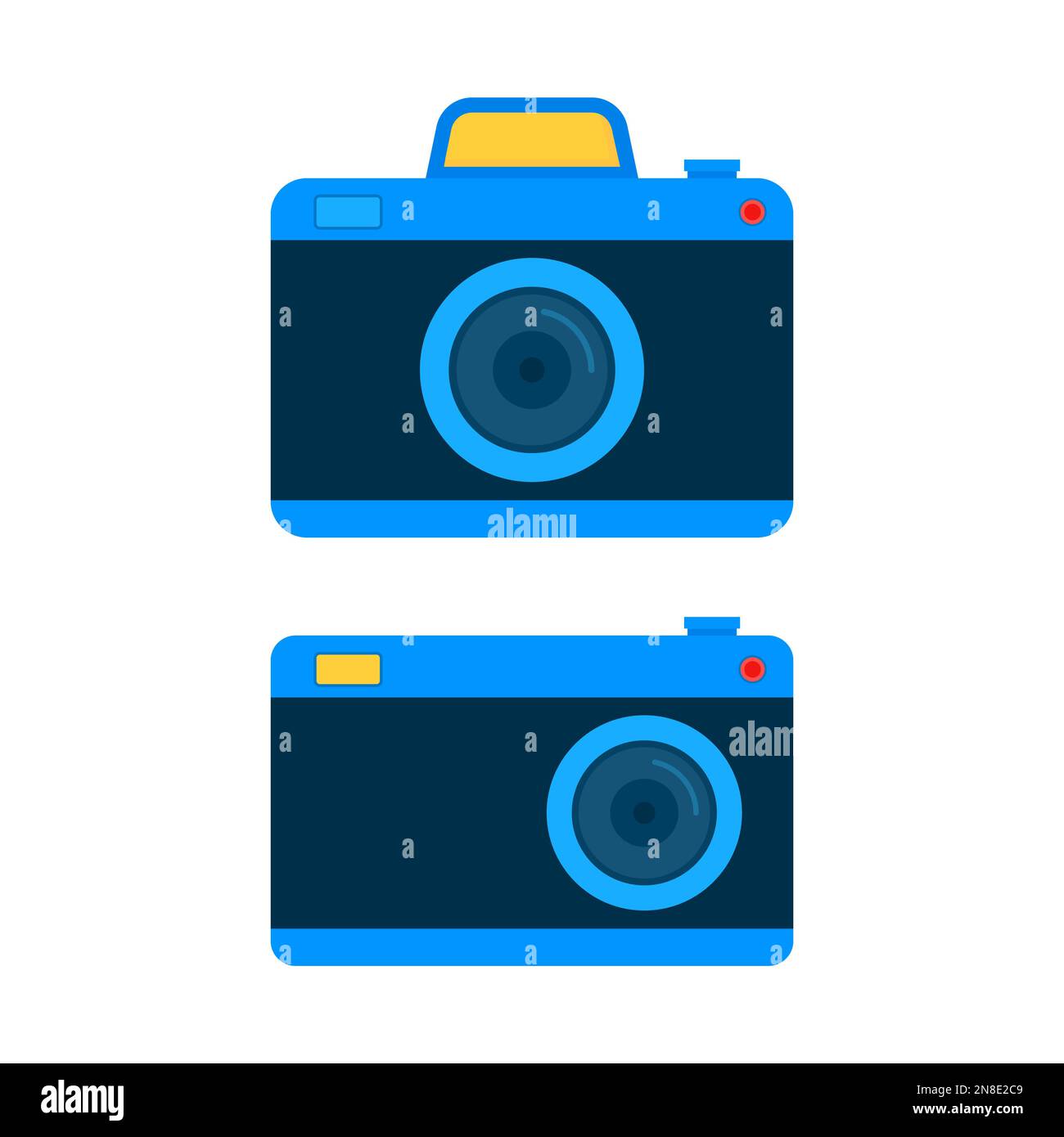 Retro Photo camera icon. Photography Icon. Vector illustration Stock ...