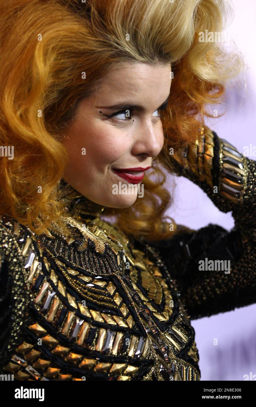 Paloma Faith arrives at VH1 Divas on Sunday, Dec. 16, 2012, at the ...