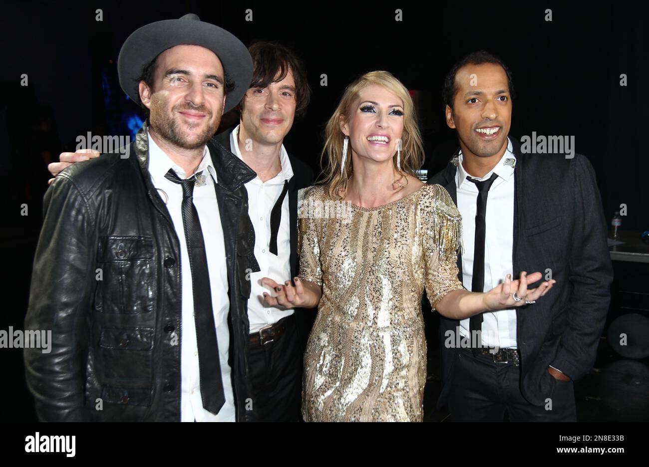 James Shaw, Joules Scott-Key, Emily Haines, and Josh Winstead of the ...