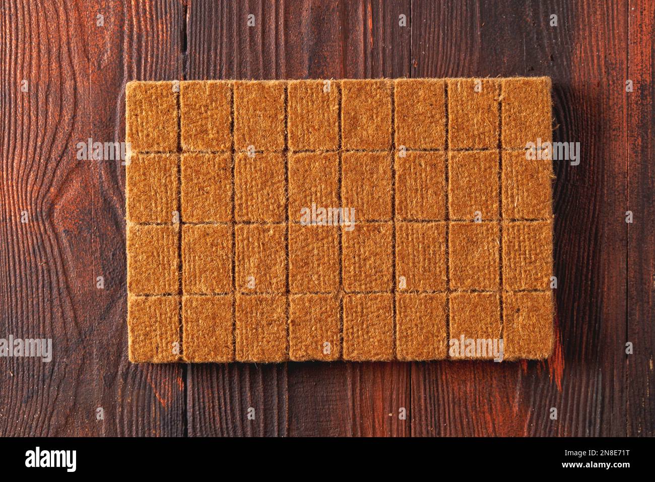 Artificial fabric background of brown color , top view,flat lay Stock ...