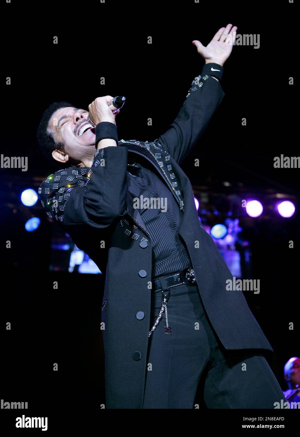 The Commodores perform before the start of the Michigan State vs ...
