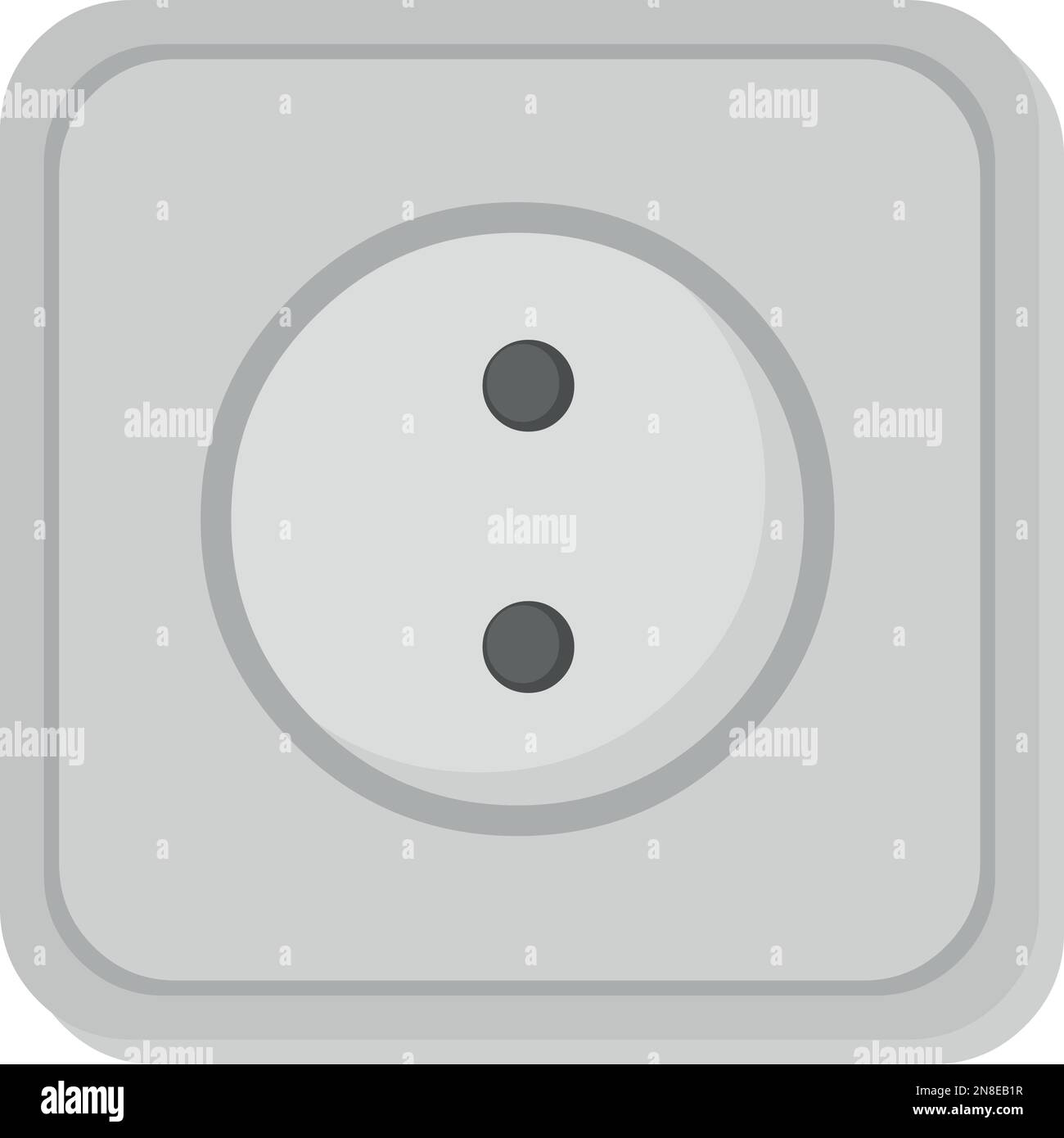 Vector Illustration Of Wall Plugin Socket Stock Vector Image And Art Alamy