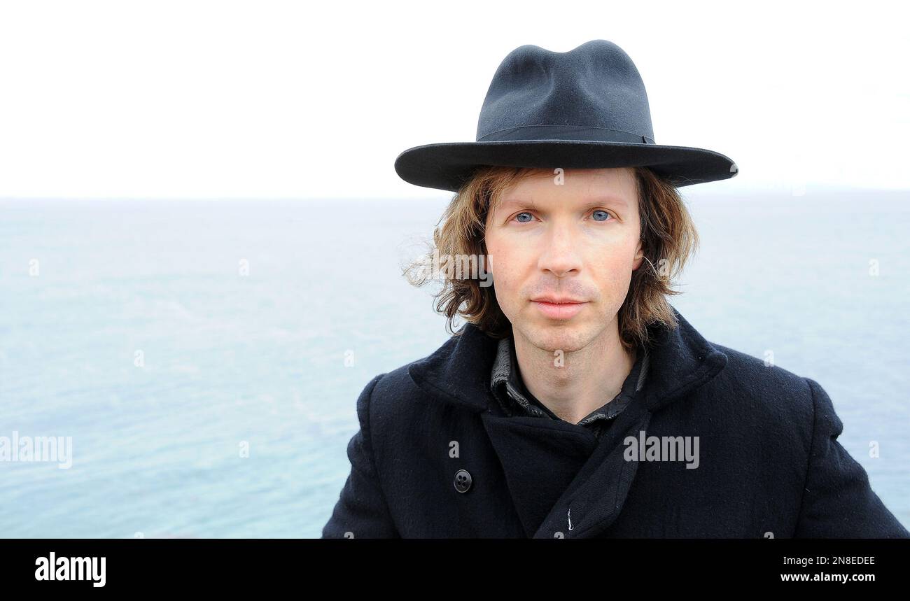 Musician Beck poses for a portrait at his home on Friday, Dec. 14, 2012 ...