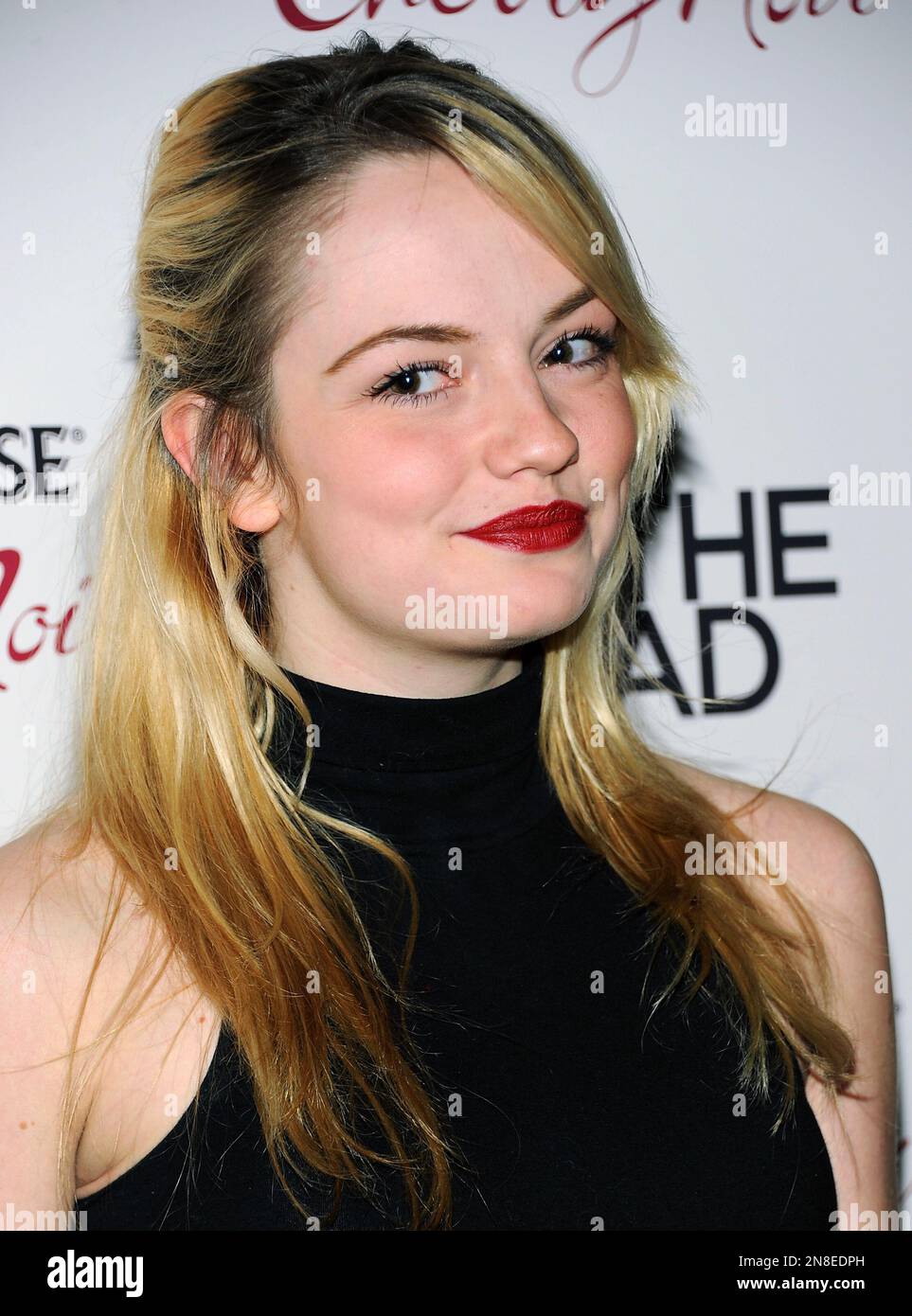 Actress Emily Meade attends the premiere of "On The Road" at the SVA ...