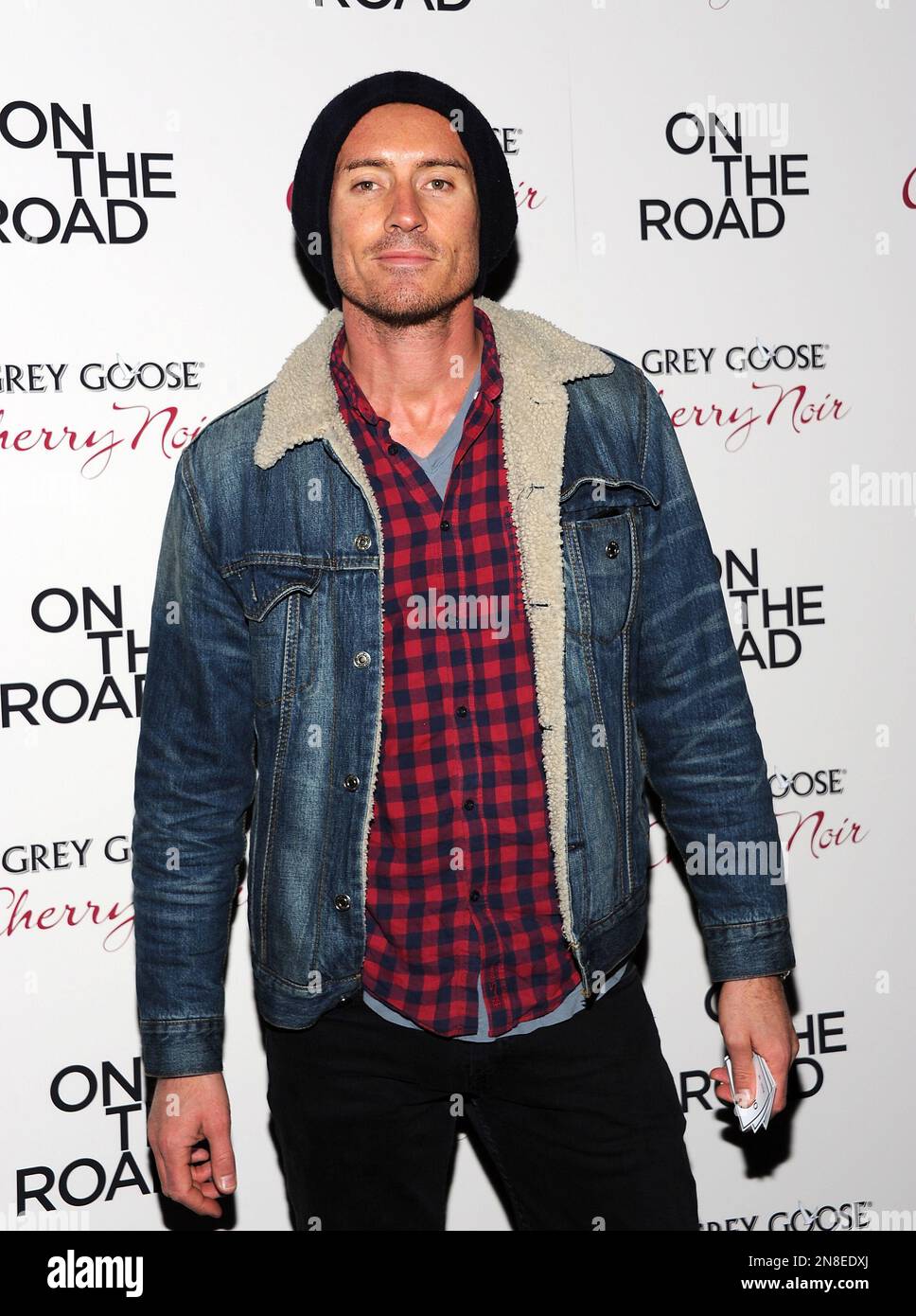 Casper Zafer attends the premiere of "On The Road" at the SVA Theater ...