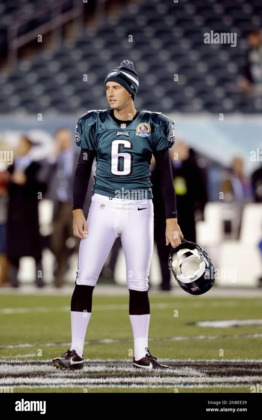 Philadelphia Eagles' Alex Henery walks the field during warm-ups before ...