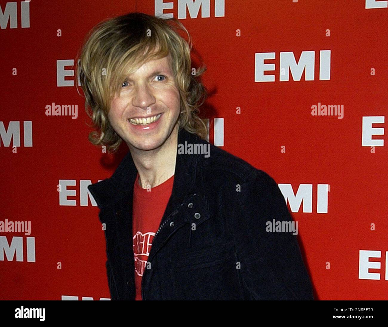 FILE - This Feb. 8, 2004 file photo singer Beck arrives for the EMI ...