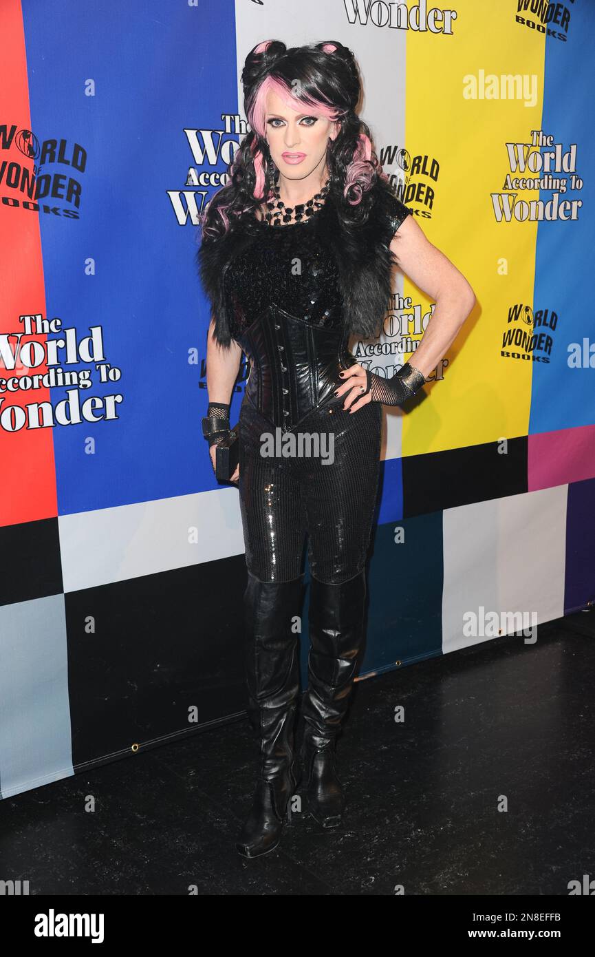 Pandora Boxx attends the "World of Wonder" book release party at ...