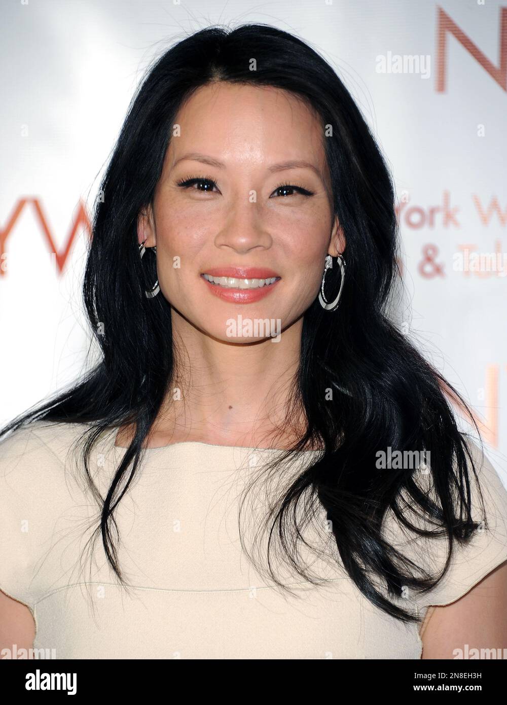 Actress Lucy Liu honored at the New York Women in Film & Television ...