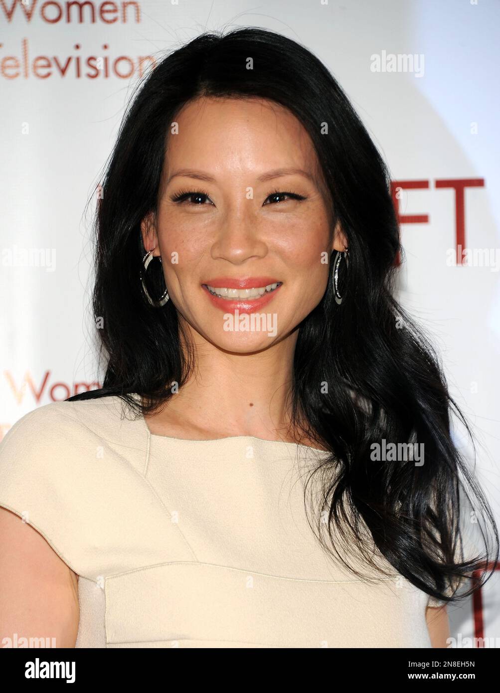Actress Lucy Liu honored at the New York Women in Film & Television ...